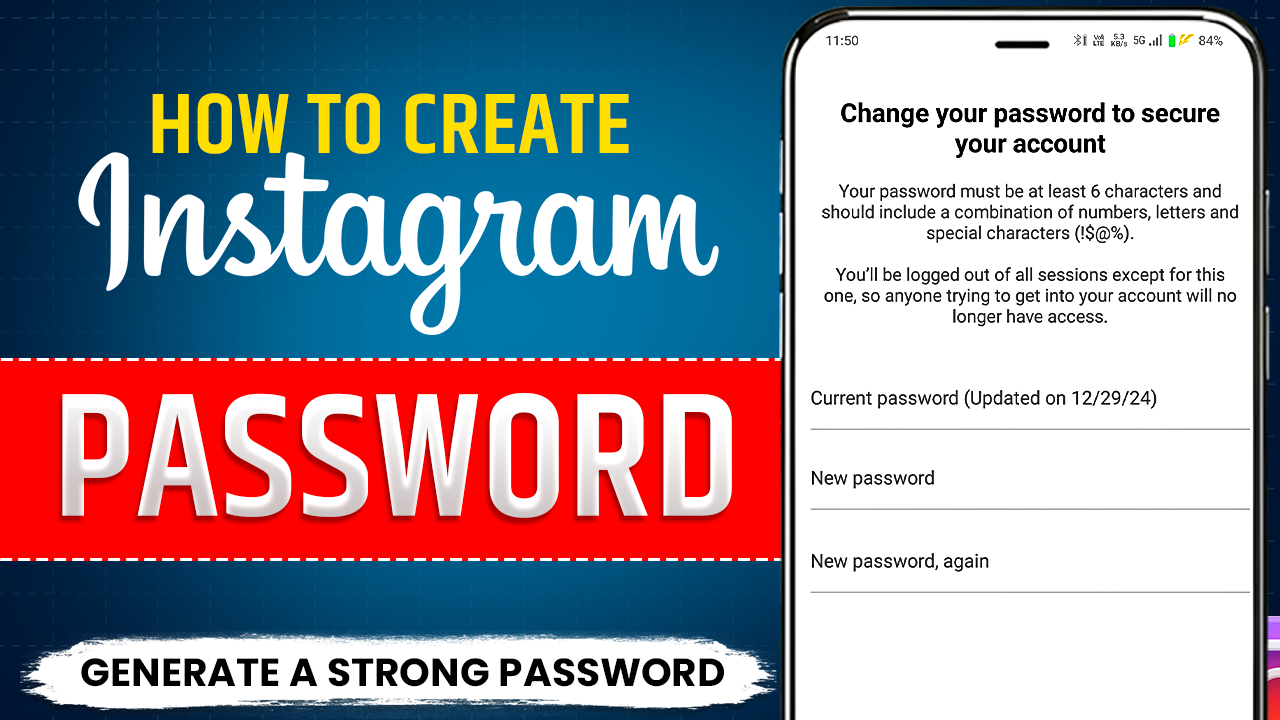 Instagram Strong Password Generator - Electork